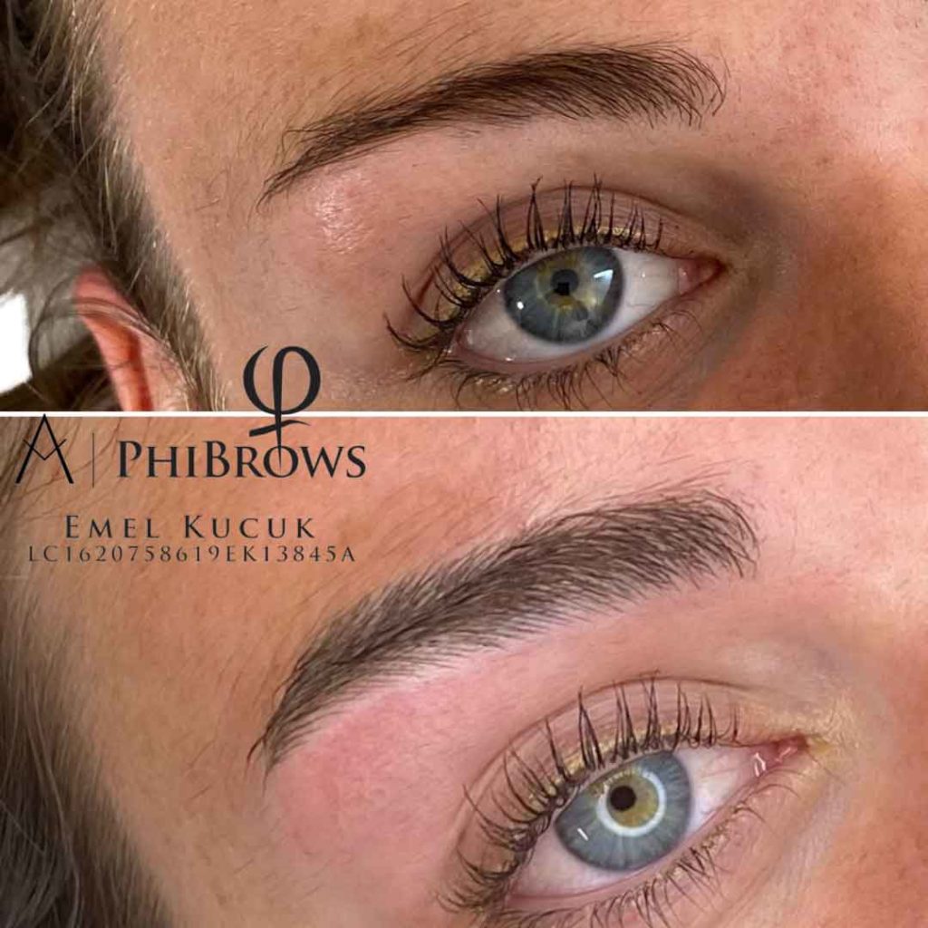 Microblading-Shading by North London Aesthetic Cosmetician Emel Kucuk
